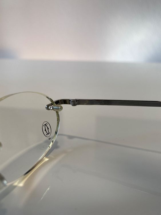 Monture de Lunettes Cartier Percés Brossée neuve (Neu und ...