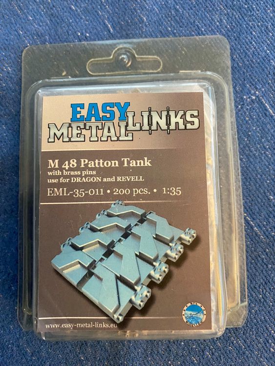 1/35 M48 PATTON TANK METAL LINKS | Kaufen auf Ricardo