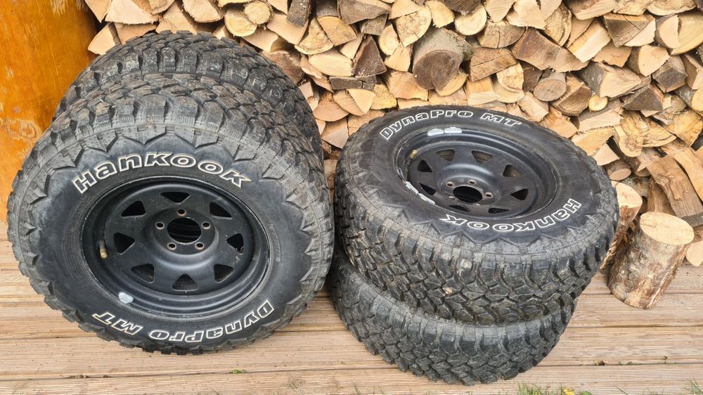4 roues 4x4 : Hankook RT03 Dynapro MT LT235/75r15 (Gebraucht) in Porsel ...