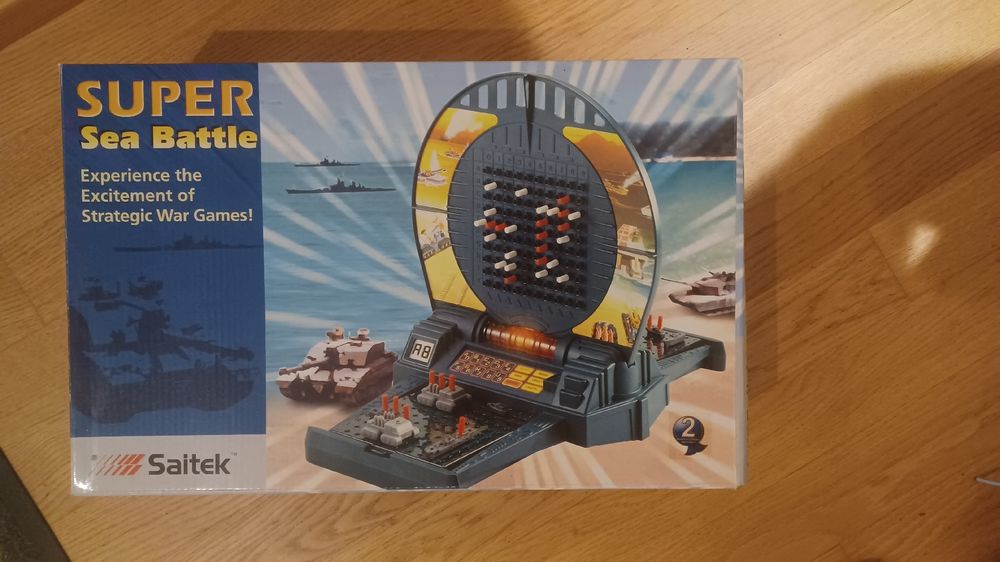 Saitek Super Sea Battle - elektronisches Schlachtschiff (Neu und ...