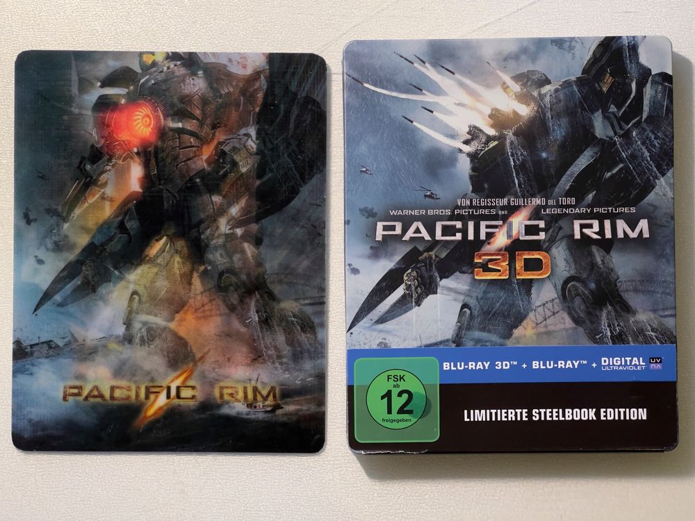 Pacific Rim + custom Lenticular Magnet _ 3D + Bluray (Gebraucht) in ...