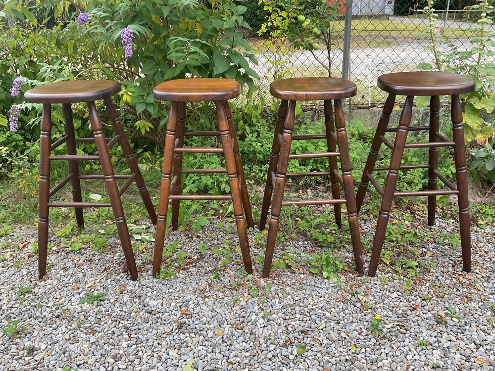 4 80er Jahre Barhocker Hocker Stuhl (Gebraucht) in Aarau für CHF 155 ...