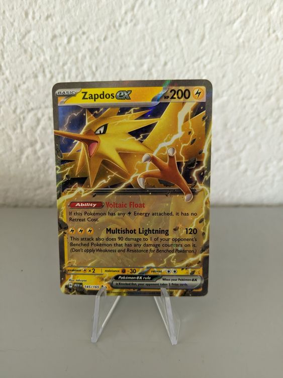 Zapdos EX - Pokemon 151 - EN (Gebraucht) in Oberuzwil für CHF 6.9 – mit ...