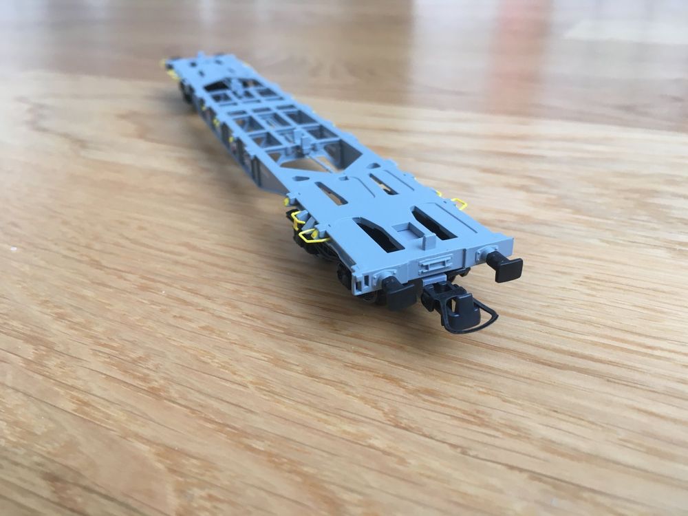 Roco 66628 SBB Sgns Containertragwagen ohne Beladung H0 (Gebraucht) in ...