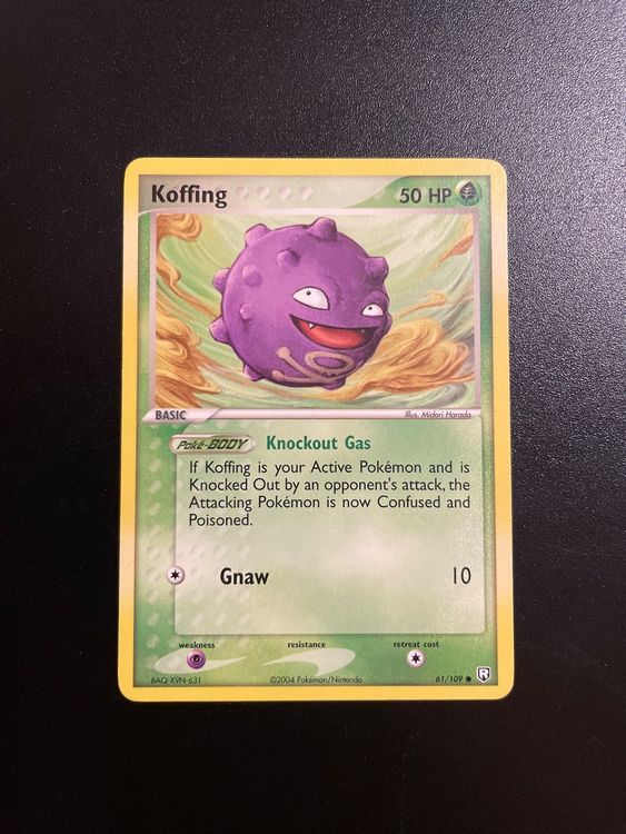 Ex Team Rocket Returns Koffing 61/109 Ab 1 | Kaufen auf Ricardo
