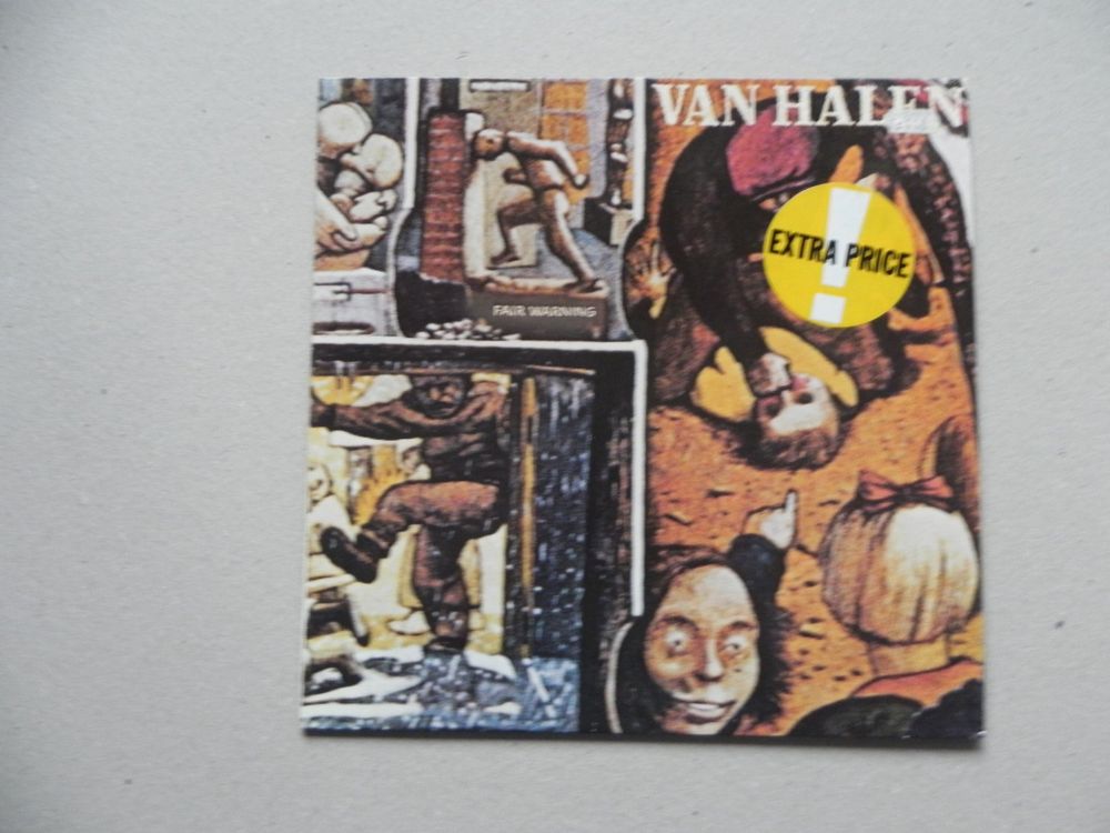 LP USA Hardrock Van Halen David Lee Roth 1981 ? Fair Warning (Gebraucht ...