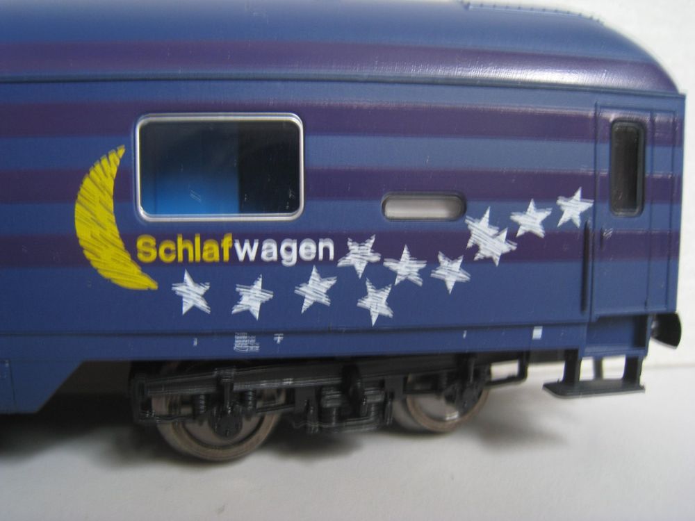 Roco 3 Schlafwagen, 1 x DB CIWL, 2 x SBB-WLABm,44839 + 44358 (Gebraucht ...