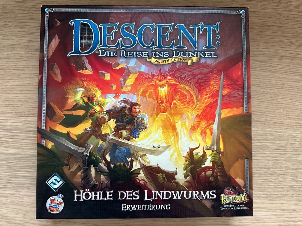 Descent 2nd Edition Deutsch mit vier Erweiterungen | Kaufen auf Ricardo