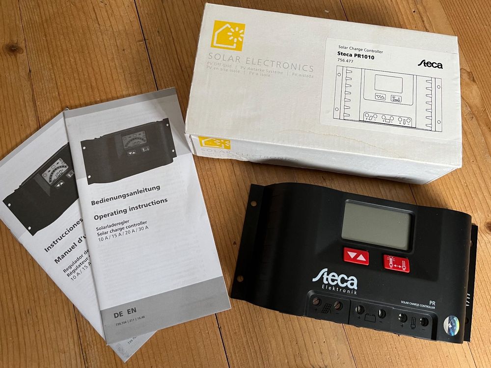 STECA Solar Laderegler PR1010 Camper VAN (Neu und originalverpackt) in ...