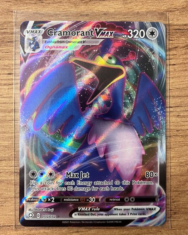 Cramorant VMAX 55/72 Pokemon Shining Fates | Kaufen auf Ricardo