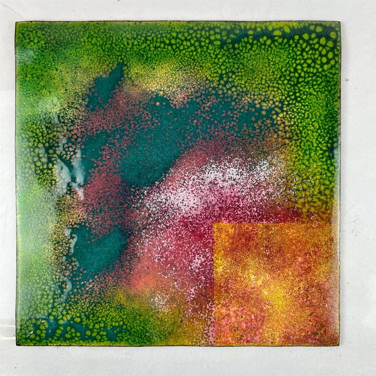 Abstark Email Gemälde | Kaufen auf Ricardo