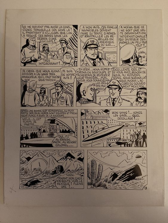 planche BD soucoupes volantes Zem Fulgor | Kaufen auf Ricardo