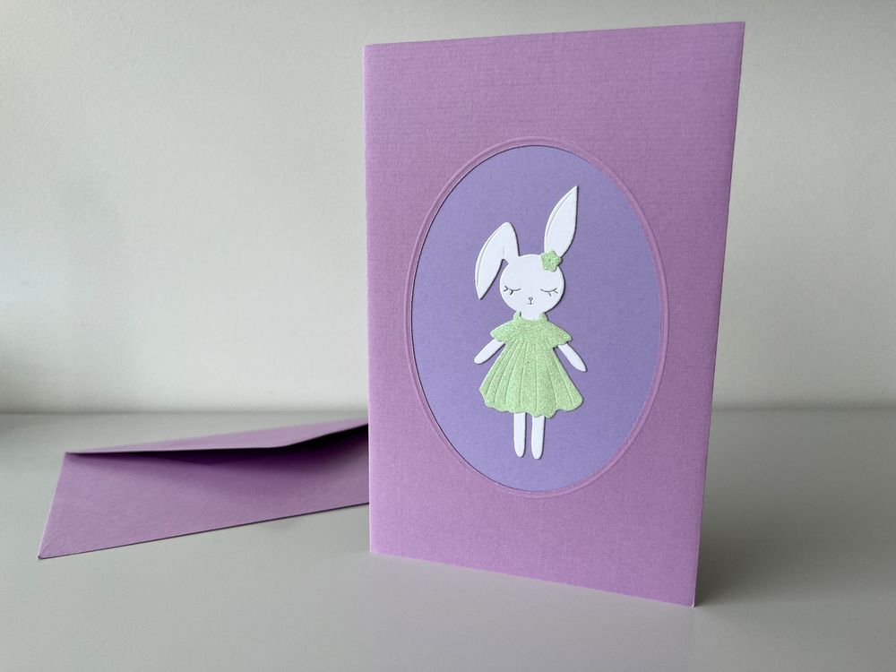 BUNNY Hase Karte Glückwunschkarte Handgemacht (Neu und originalverpackt) in Zollikofen für CHF 9 ...