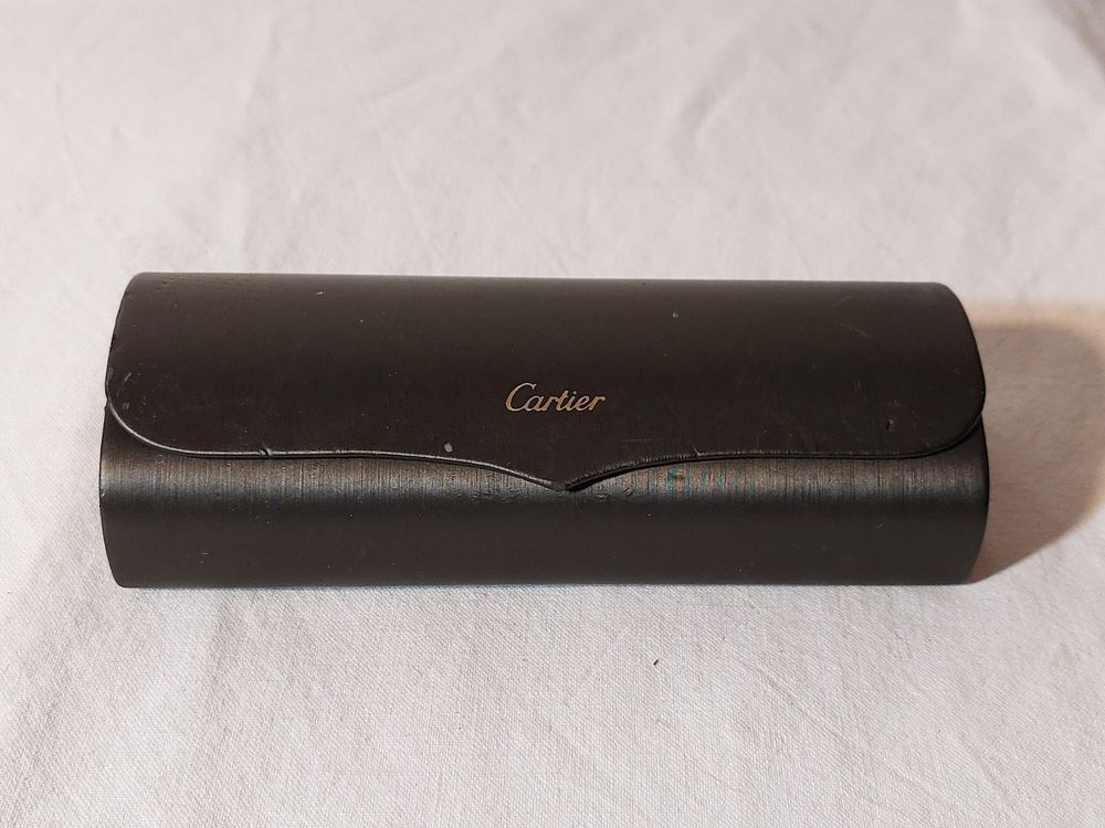 CARTIER - original Brillenetui Hardcase - schwarz | Kaufen auf Ricardo