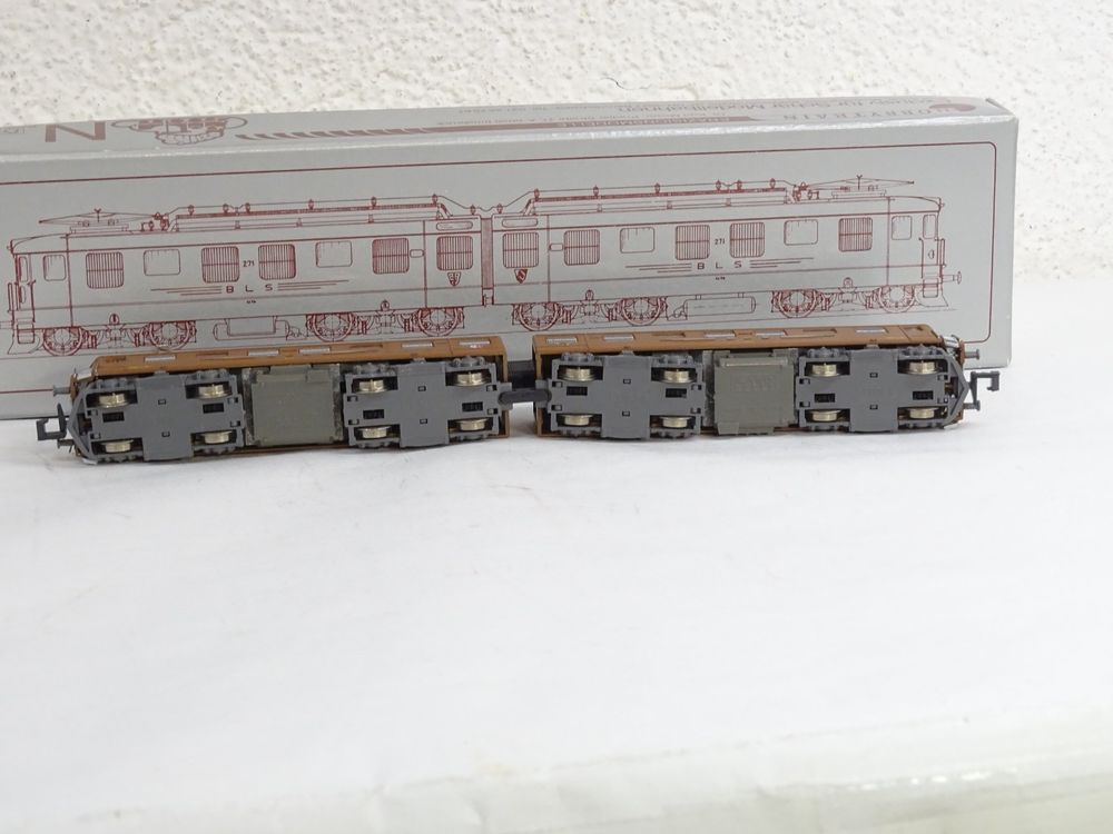 Hobbytrain 11881 Bls Ae8 8 Muni 272 273 Braun Spur N Ovp Kaufen