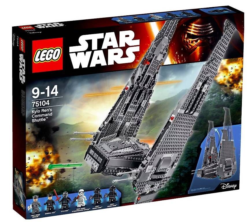 LEGO Star Wars Kylo Ren's Command Shuttle 75104 pas de boite (D ...