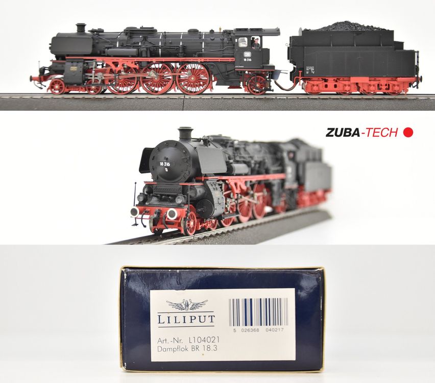 Liliput L104021 Dampflok BR 18 DB H0 GS Analog mit OVP (Gebraucht) in St. Gallen für CHF 120 ...