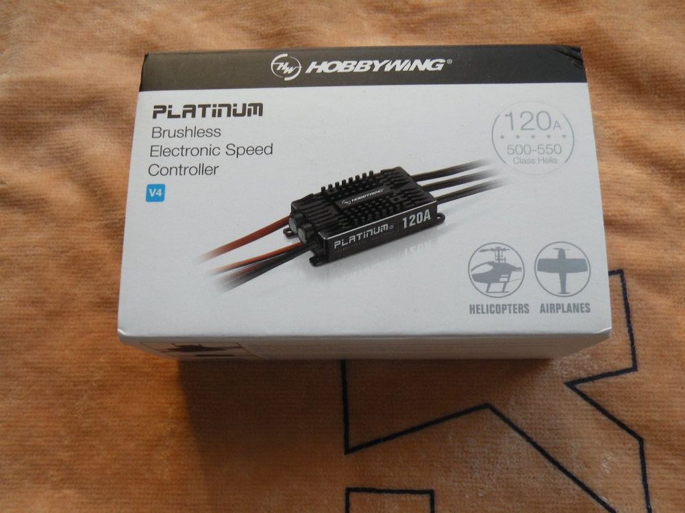 Hobbywing ESC Platinum Pro 120A V4 neu (Neu (gemäss Beschreibung)) in ...