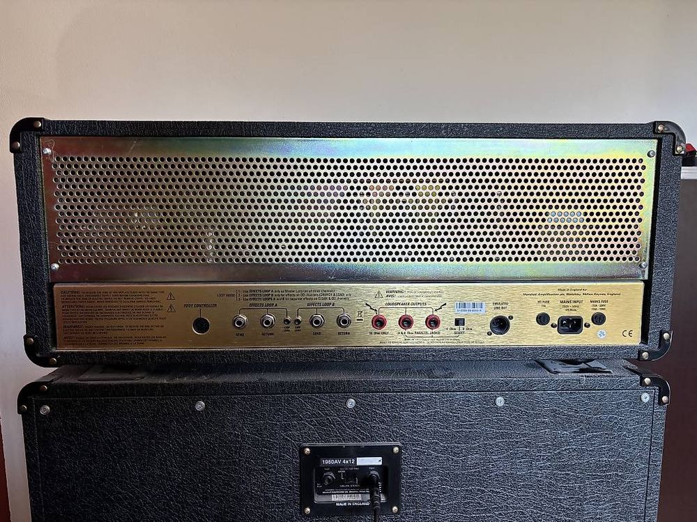 Marshall TSL100 JCM2000 Topteil + Marshall 1960AV 4x12 Box (Gebraucht ...