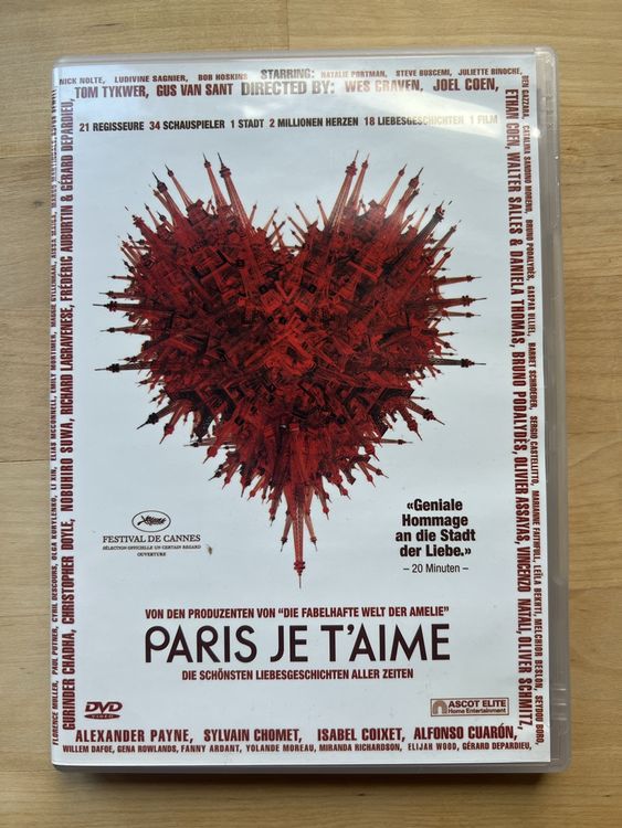DVD - Film - Paris Je t’aime (Gebraucht) in Winterthur für CHF 1 – mit ...