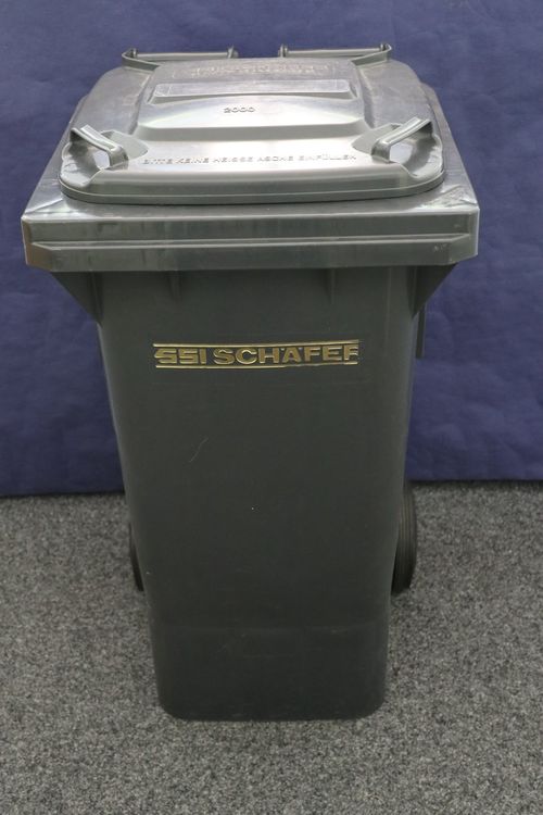 Mülltonne, fahrbar, ca. 90 cm hoch | Kaufen auf Ricardo