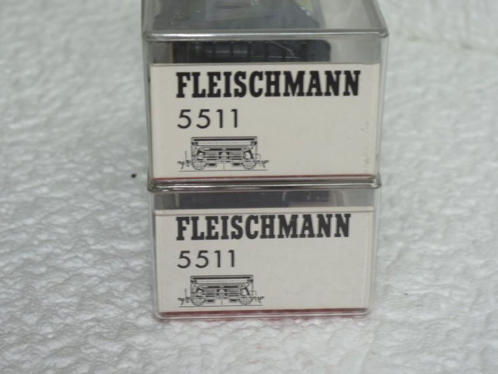 Fleischmann SBB Selbstentladewagen Alkag AG, 2x Art.Nr. 5511 (Neu ...