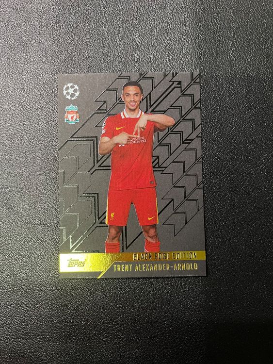 Topps Match Attax 2024/25 Black Edge Edition T.A-Arnold BE1 (Neu (gemäss Beschreibung)) in ...
