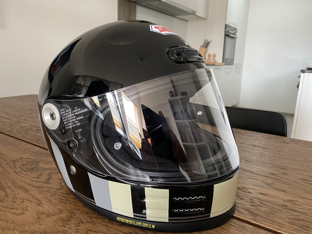 Casque moto SHOEI GLAMSTER (D'occasion) à Champagne pour CHF 62 – avec ...