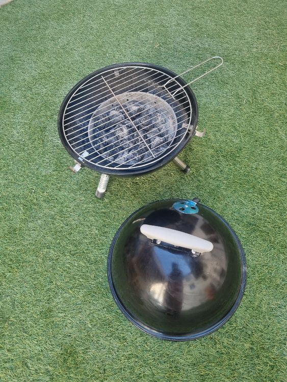 Runder Grill Holzkohle Grill Sommer Gartenparty BBQ | Kaufen auf Ricardo