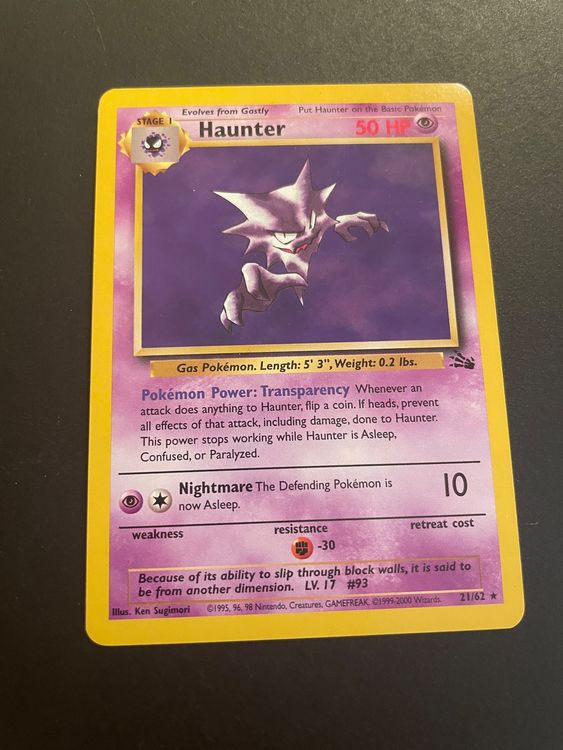 Haunter 21/62 Fossil (Gebraucht) in Zürich für CHF 10 – mit Lieferung ...