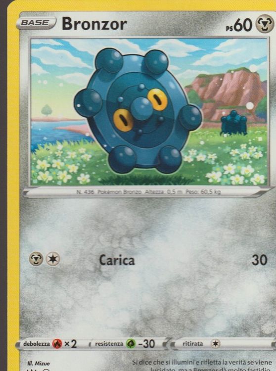 TCG POKEMON Stili Di Lotta BST 101/163 BRONZOR Italiano (Neu (gemäss ...