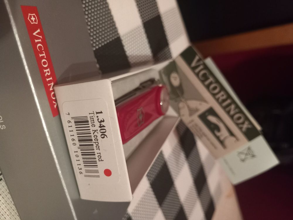 Victorinox Timekeeper red 1.3406 Rares Sammlermesser(OVP) (Neu und originalverpackt) in ...