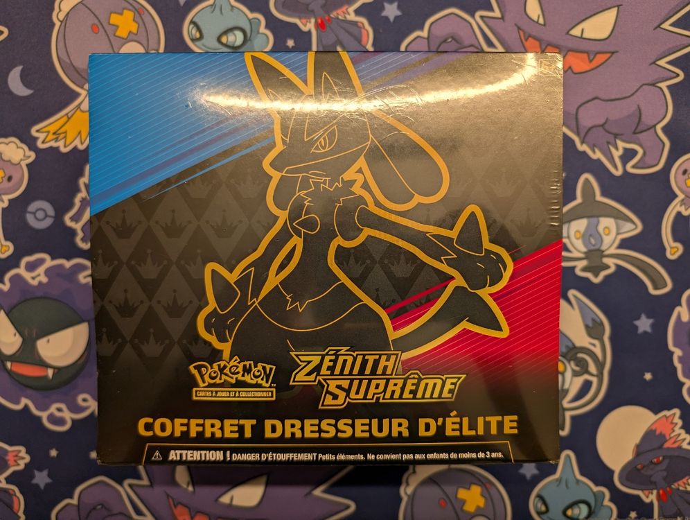 Pokemon Coffret Dresseur d'Elite Zenith Suprême (FR) | Kaufen auf Ricardo