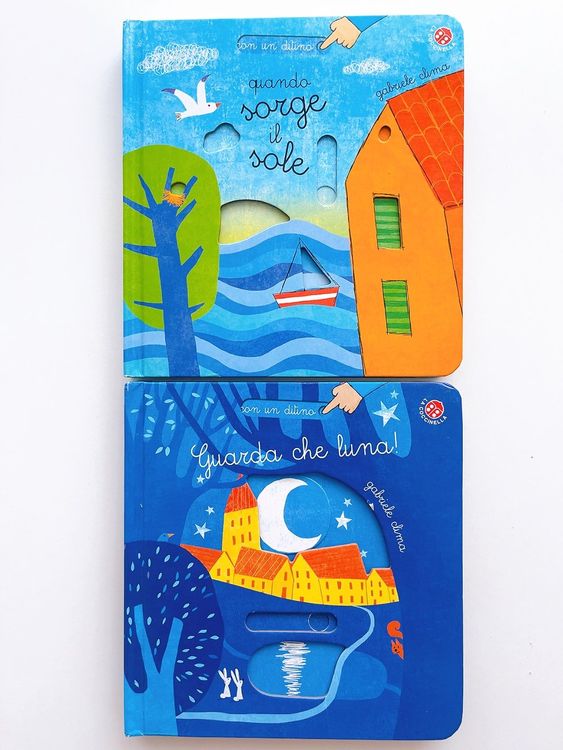 Libri tattili Guarda Che Luna! e Quando Sorge il Sole (Usato) a Vacallo ...
