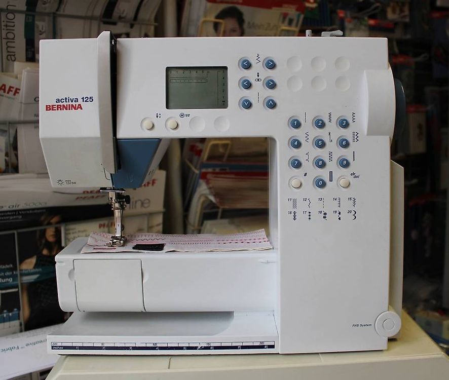 Nähmaschine Bernina activa 125, CH-Qualität, ab Service (Gebraucht) in ...