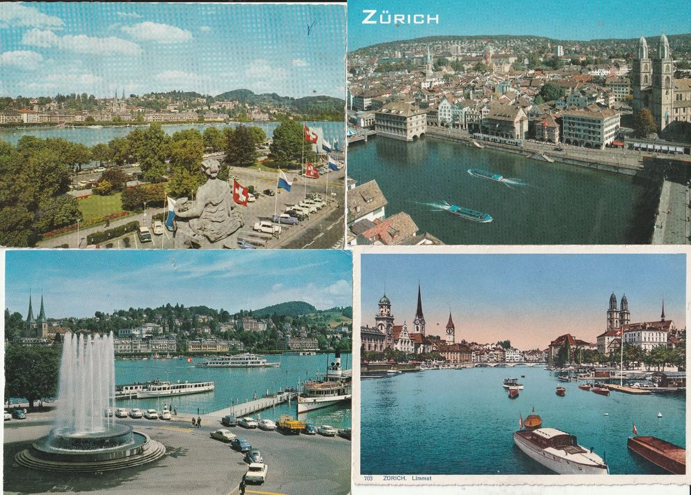 40 Diverse Karten Zürich - Luzern (Gebraucht) in Lumbrein für CHF 5 – mit Lieferung auf Ricardo ...