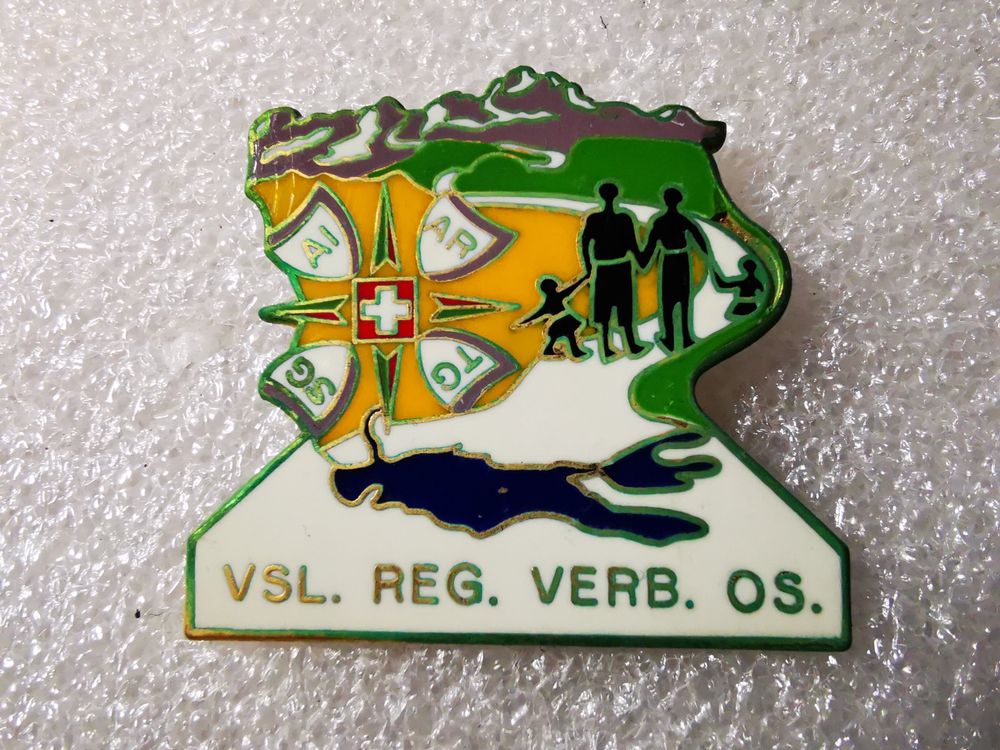 Ansteckpin: VSL. Reg. VERB. OS. (Gebraucht) in Oppligen für CHF 1 – mit ...
