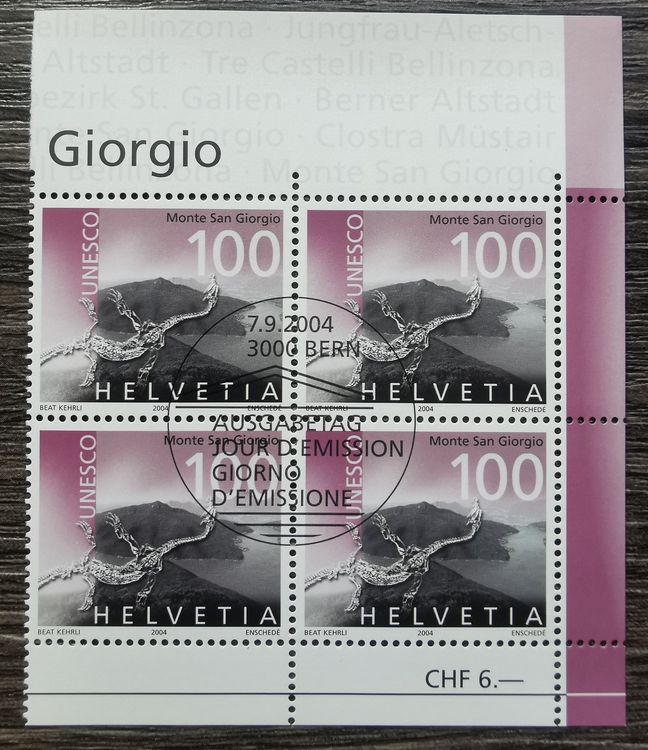 TR103 Bloc Timbre Suisse 2004 (Gebraucht) in Cousset für CHF 0.65 – mit Lieferung auf Ricardo kaufen