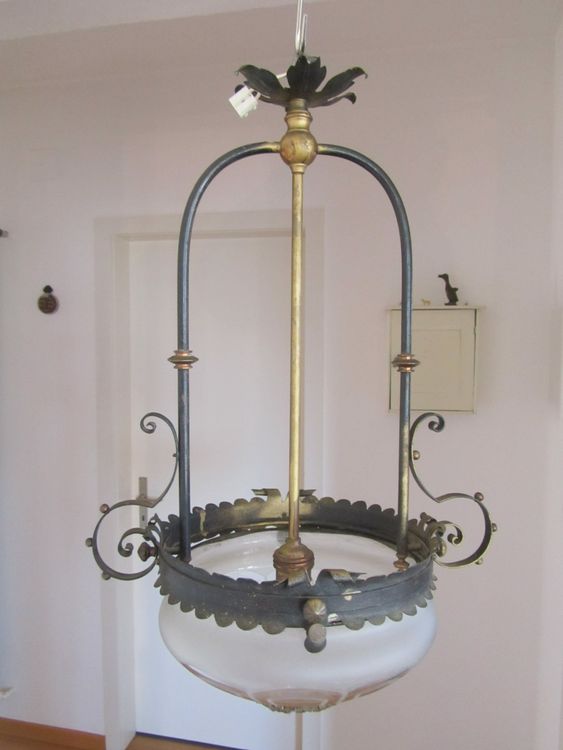 schöne, antike Deckenlampe | Kaufen auf Ricardo