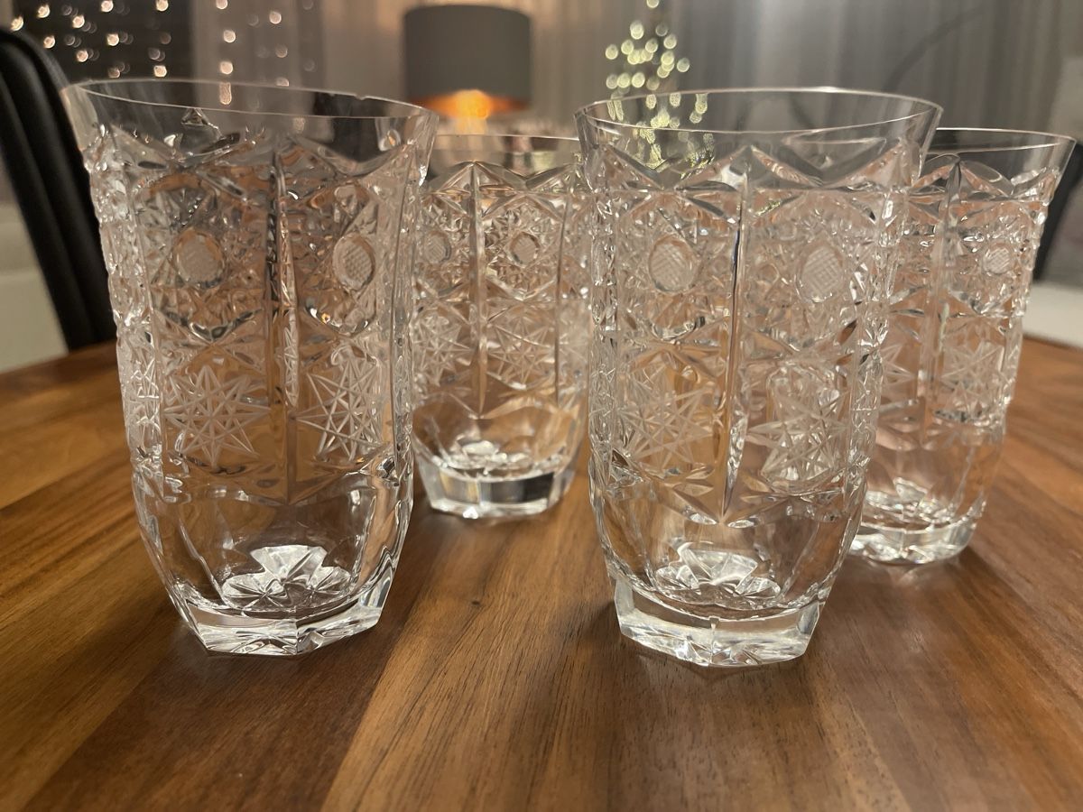 Kristall Gläser Set, 4 Stück, (Gebraucht) in Adliswil für CHF 35 – mit ...