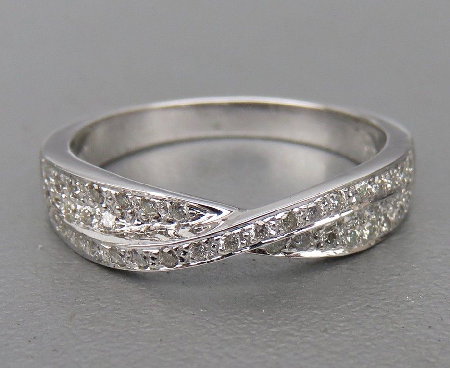 RING 750 GOLD MIT BRILLANTEN 0,27 ct. | Kaufen auf Ricardo