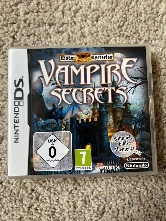 Vampire Secrets für Nintendo DS (Gebraucht) in Winkel für CHF 12.5 ...