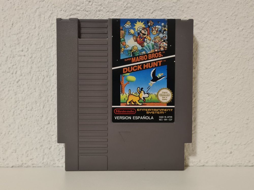 2 in 1: Super Mario Bros. + Duck Hunt / Pal B Nintendo NES (Gebraucht ...