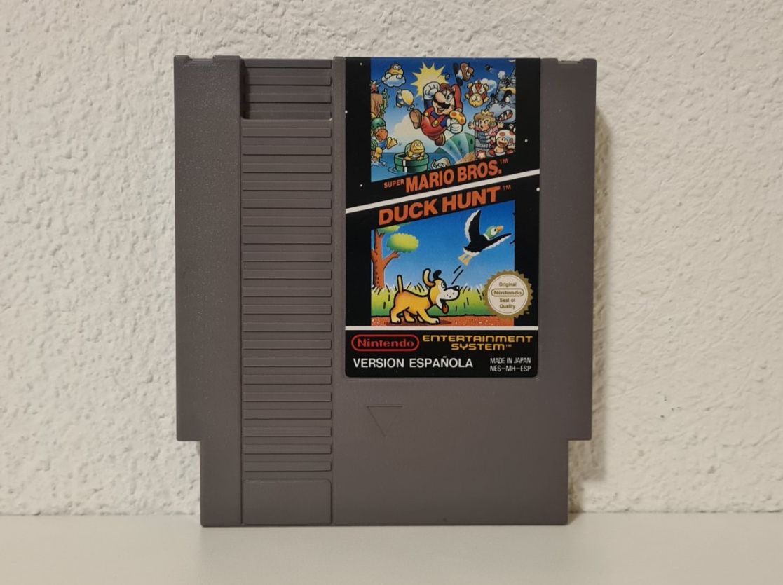 2 in 1: Super Mario Bros. + Duck Hunt / Pal B Nintendo NES (Gebraucht ...