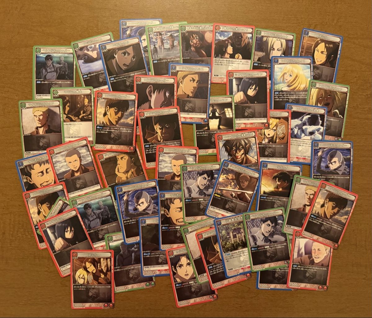 Lotto di carte Attack on Titan - Union Arena (Usato) a S. Pietro per ...