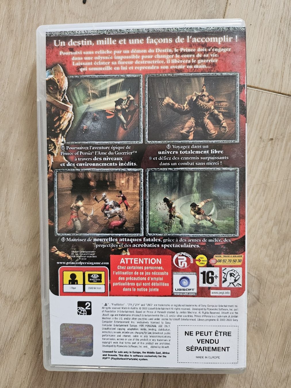 Prince of Persia Revelations PSP - (D'occasion) à La Joux FR pour CHF 8 ...