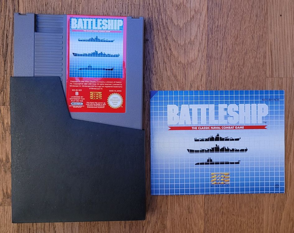 NES Spiel Battleship inkl. Anleitung | Kaufen auf Ricardo