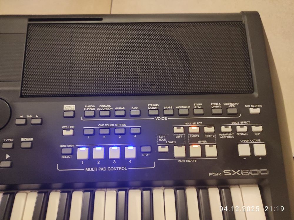 Yamaha PSR SX600 (Gebraucht) in Zürich für CHF 490 – nur Abholung auf ...