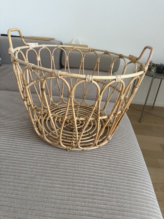 Rattan-Korb (IKEA SNIDAD) (Gebraucht) in Schlieren für CHF 20 – nur ...