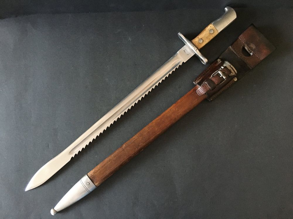 Faschinenmesser-Bajonett M 1914, Schweizer Armee (Gebraucht) in Winterthur für CHF 150 – mit ...
